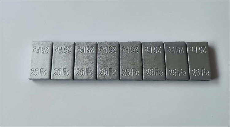 FE Adhesive wheel weights 25g8