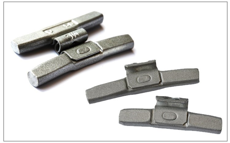 clip on wheel weight MC type